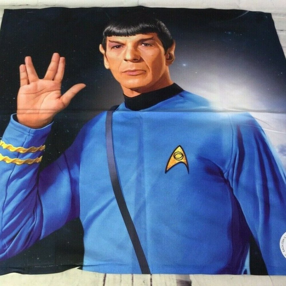 Star Trek Officer Spock Sublimated Print Scarf - Gem